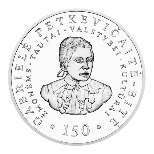 2011 Lithuania G. Petkevicaite - Bite 50 litas silver coin! - Florinus.lv