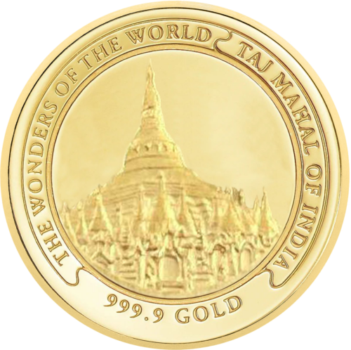 2008 Cambodia Temple 3000 Riel Gold Coin - FLORINUS