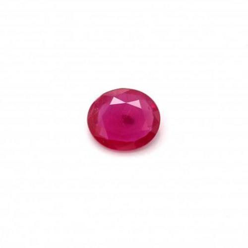 0.66 carat RED BRILLIANTSTEP cut Oval Rubinas - FLORINUS