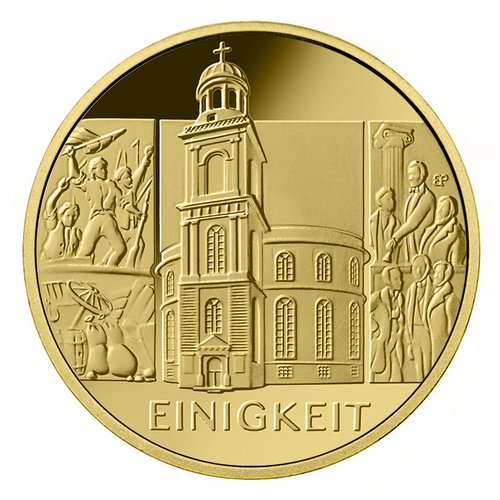 2020 Germany Unity 100 euro gold coin - FLORINUS