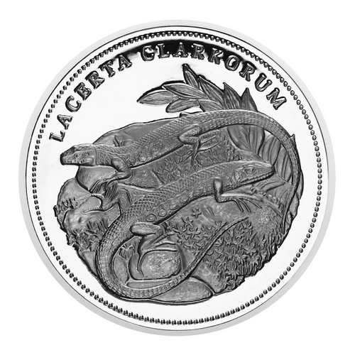 1999 Lizard Turkey 4 Million Lira Silver Coin - FLORINUS