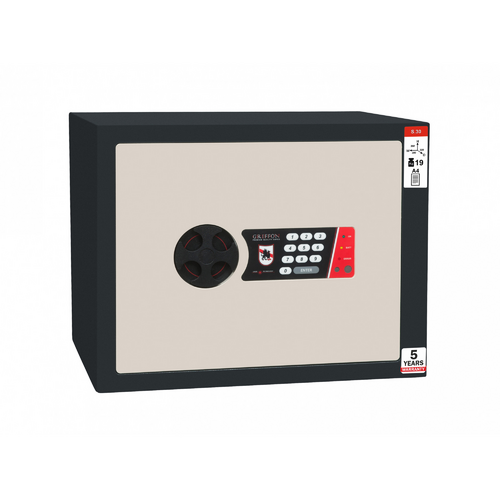 Namų seifas Griffon S.30.E (20 kg) - FLORINUS