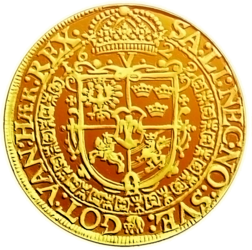 10 Ducats Sigismund III Vasa (1622) .999 Gold Coin! - Florinus.lv
