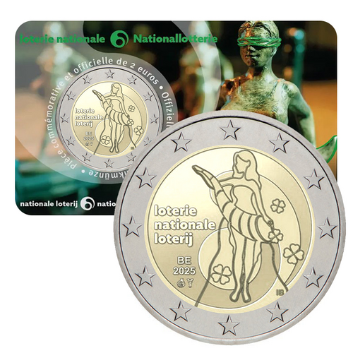 2025 Beļģija Nacionālā loterija 2 eiro monēta - FLORINUS