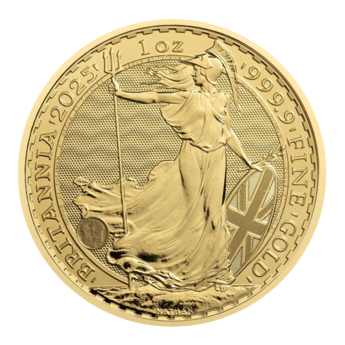 1 oz Britānija 2025 Zelta monēta Kārlis III - Florinus.lv