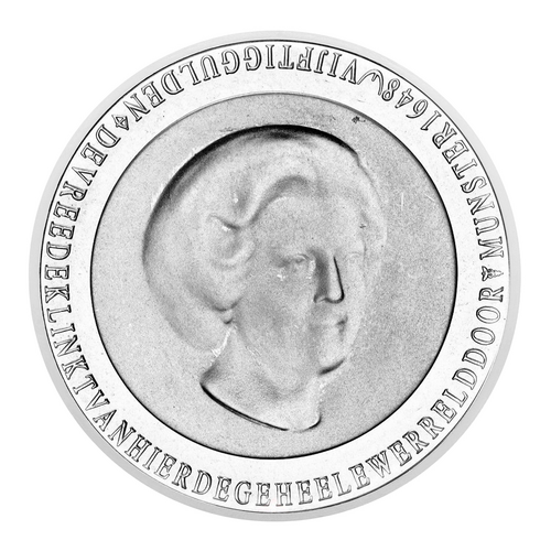 50 Guilders 1998 Treaty of Münster Netherlands Silver Coin! - Florinus.lv