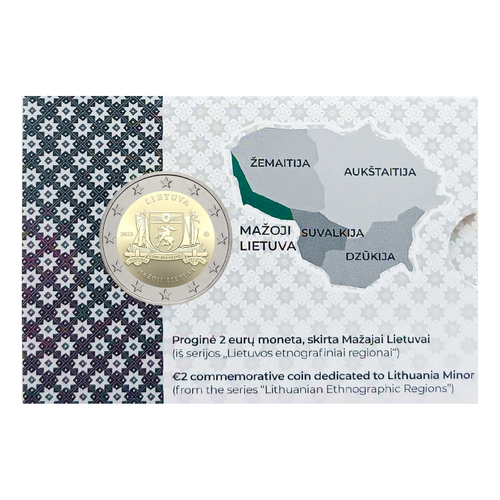 2025 Lithuania Minor Lithuania 2 euro coin BU coin - FLORINUS