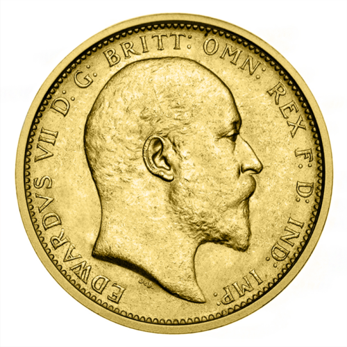 Sovereign Edward VII Great Britain Gold coin - FLORINUS