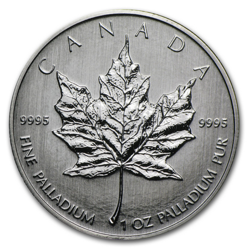 1 oz Maple Leaf Canada Palladium Coin - FLORINUS